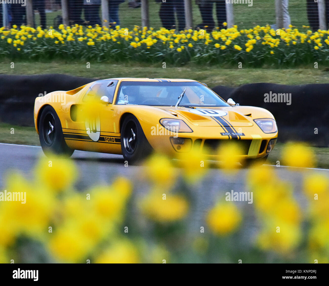 Thomas Studer, Conrad Ulrich, Ford GT40, Alan Mann trophy, Goodwood ...