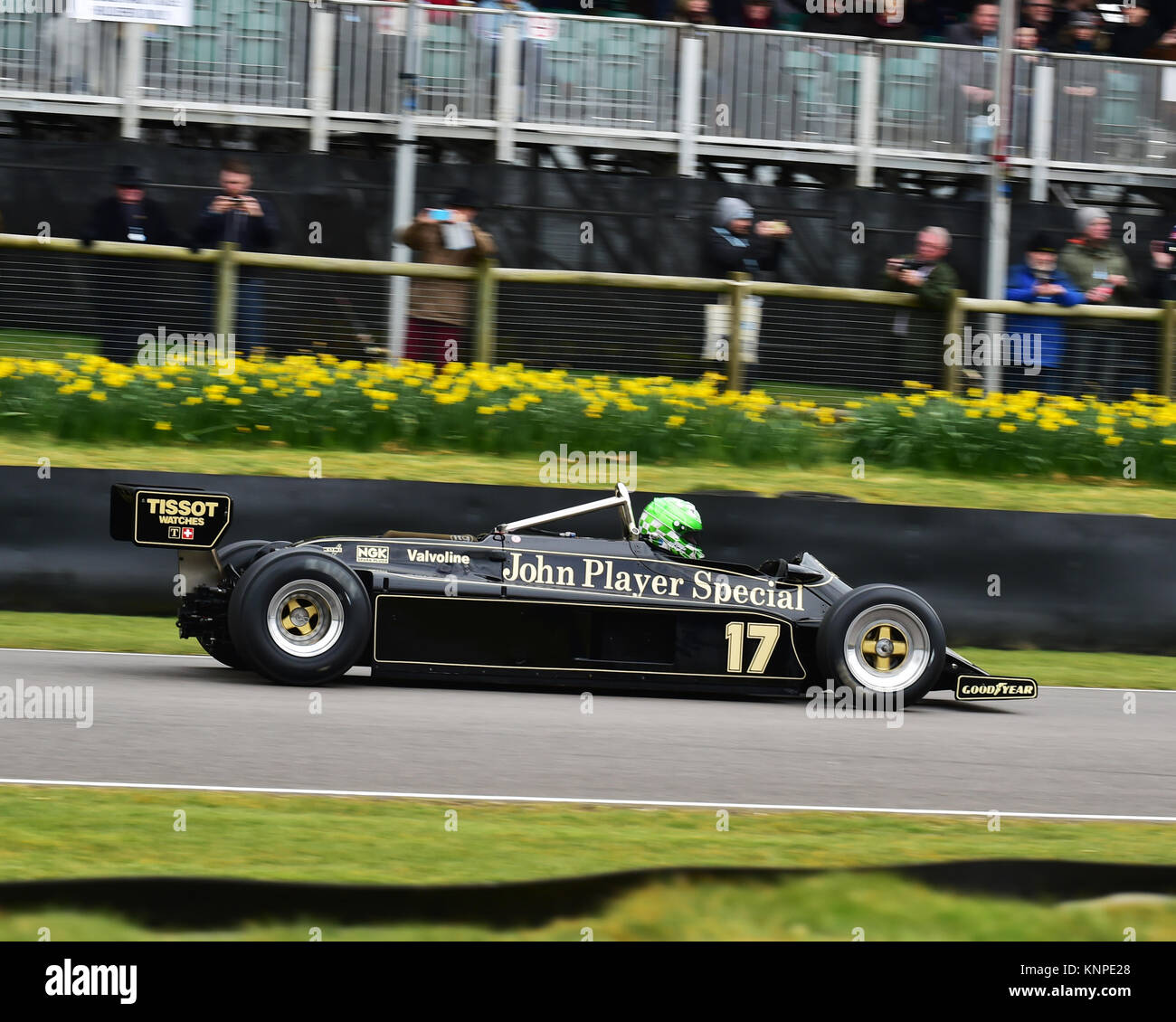 Mike Wrigley, Lotus Cosworth 87B, Goodwood, 74th Members Meeeting, F1 ...