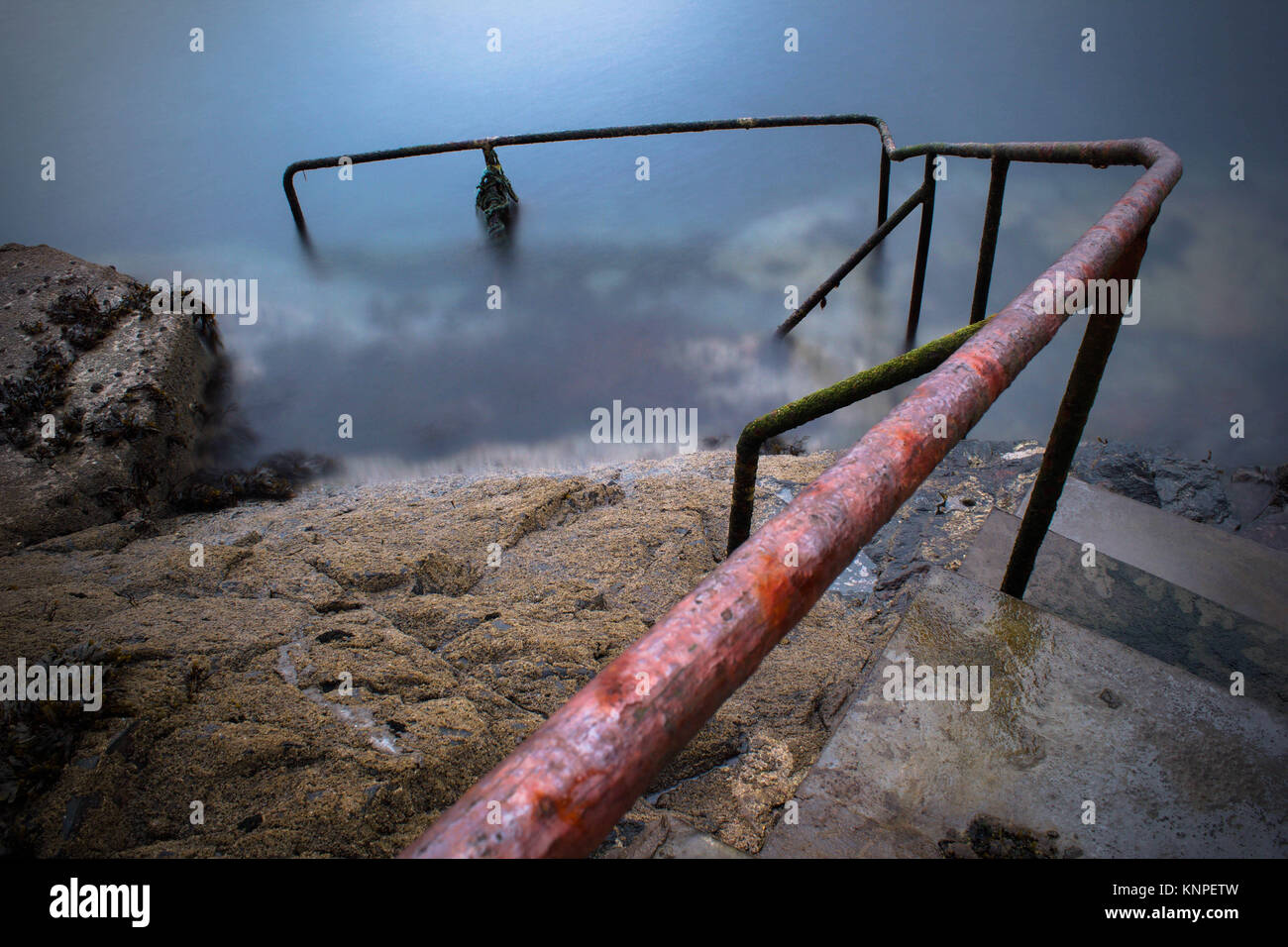 Cold feeling long exposure taken in Cornwall Stock Photo - Alamy Cold feeling long exposure taken in Cornwall Stock Photo - Alamy