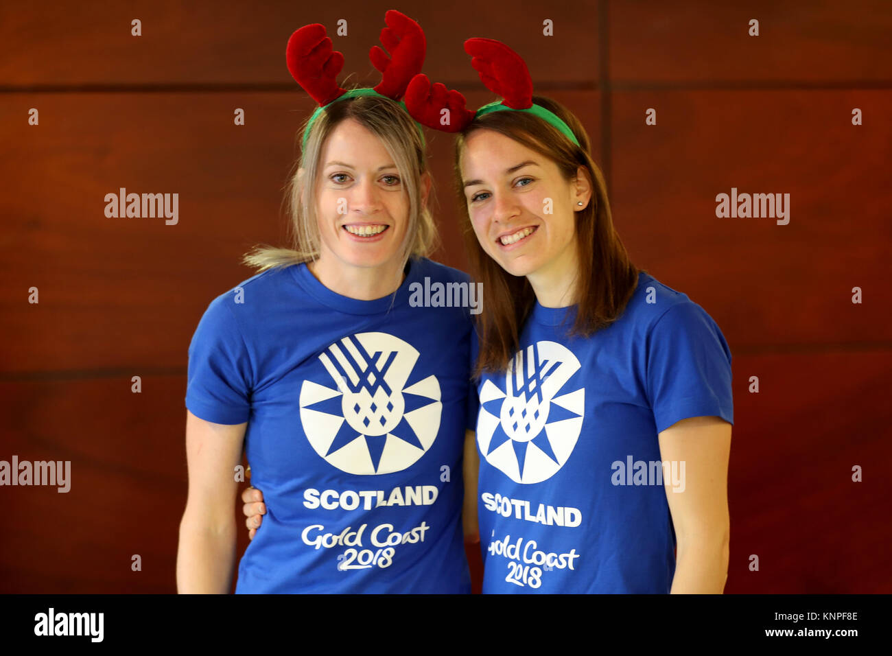 Eilidh Doyle (left) and Steph Twell during the Team Scotland track and ...