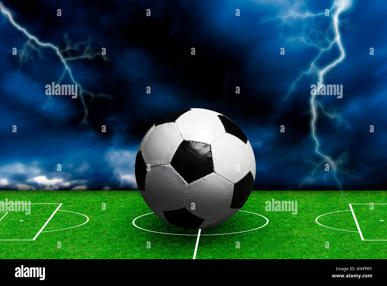 Fifa world cup 2022 ball on pitch hi-res stock photography and images - Alamy