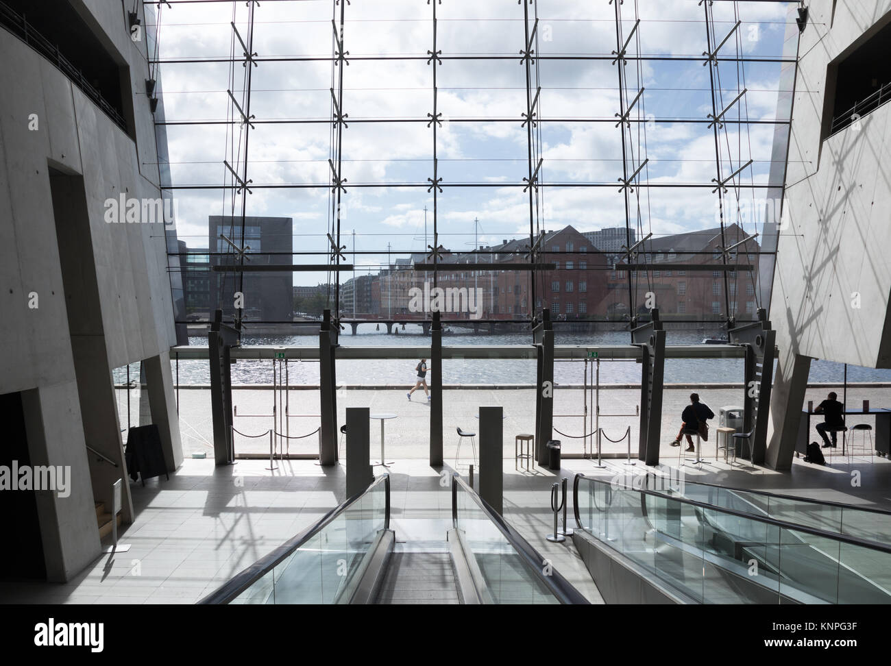 Det Kongelige Bibliotek in Copenhagen Stock Photo - Alamy