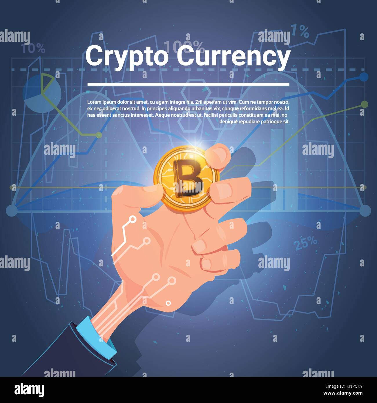 Digital currency graphs Stock Vector Images - Alamy