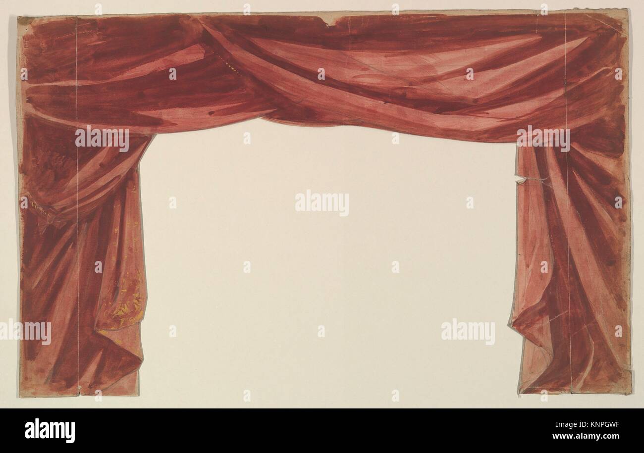 Design for a Stage Set. Artist: Eugène Cicéri (French, Paris 1813-1890 ...