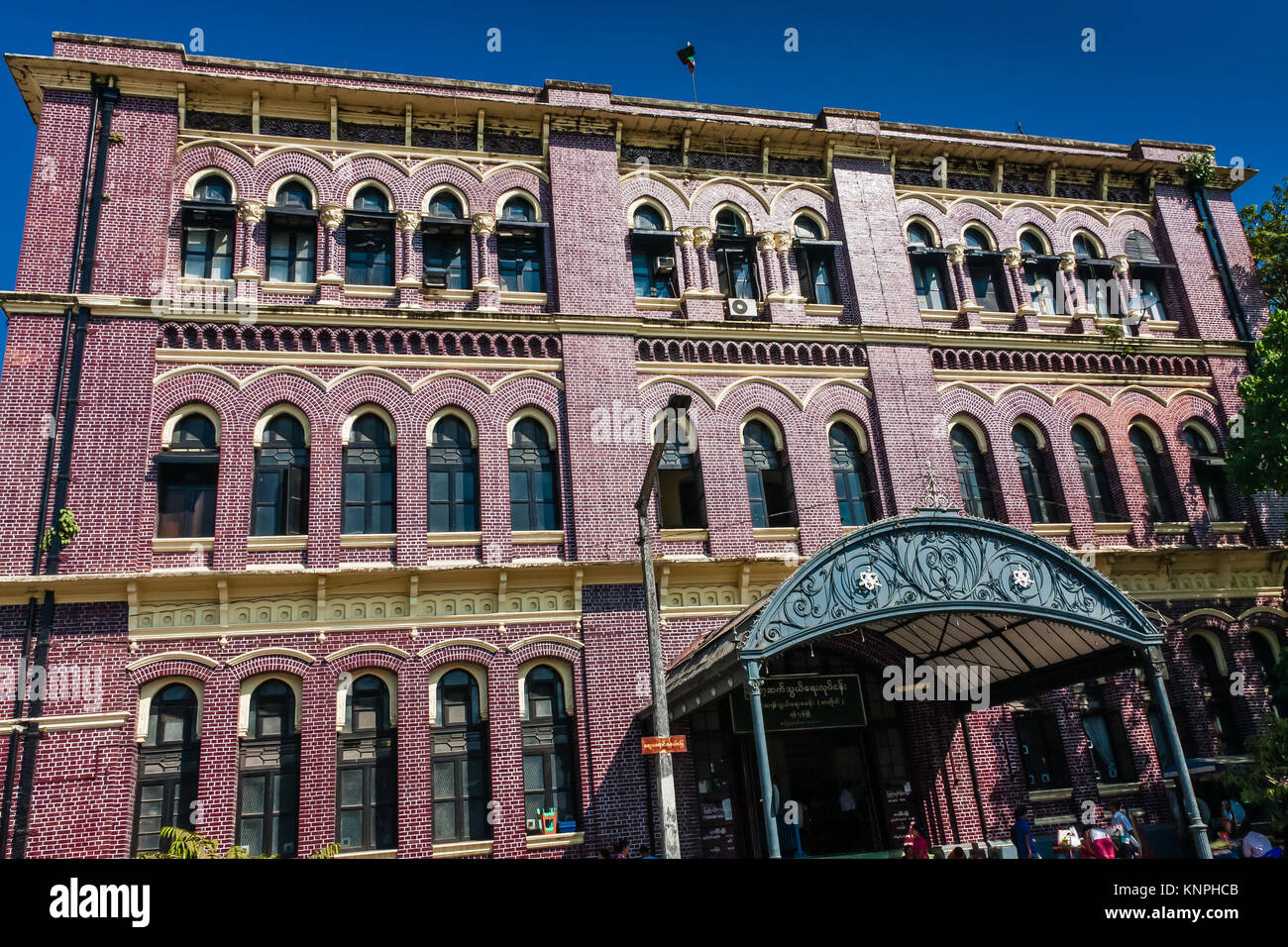 General Post Office of Yangon, Myanmar Stock Photo - Alamy