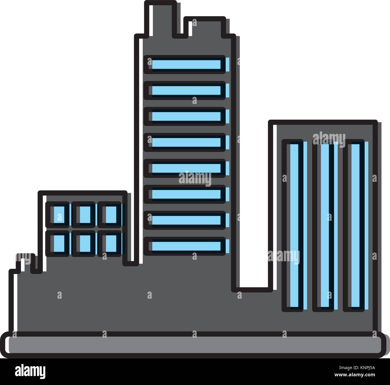 City buildings symbol Stock Vector Image & Art - Alamy