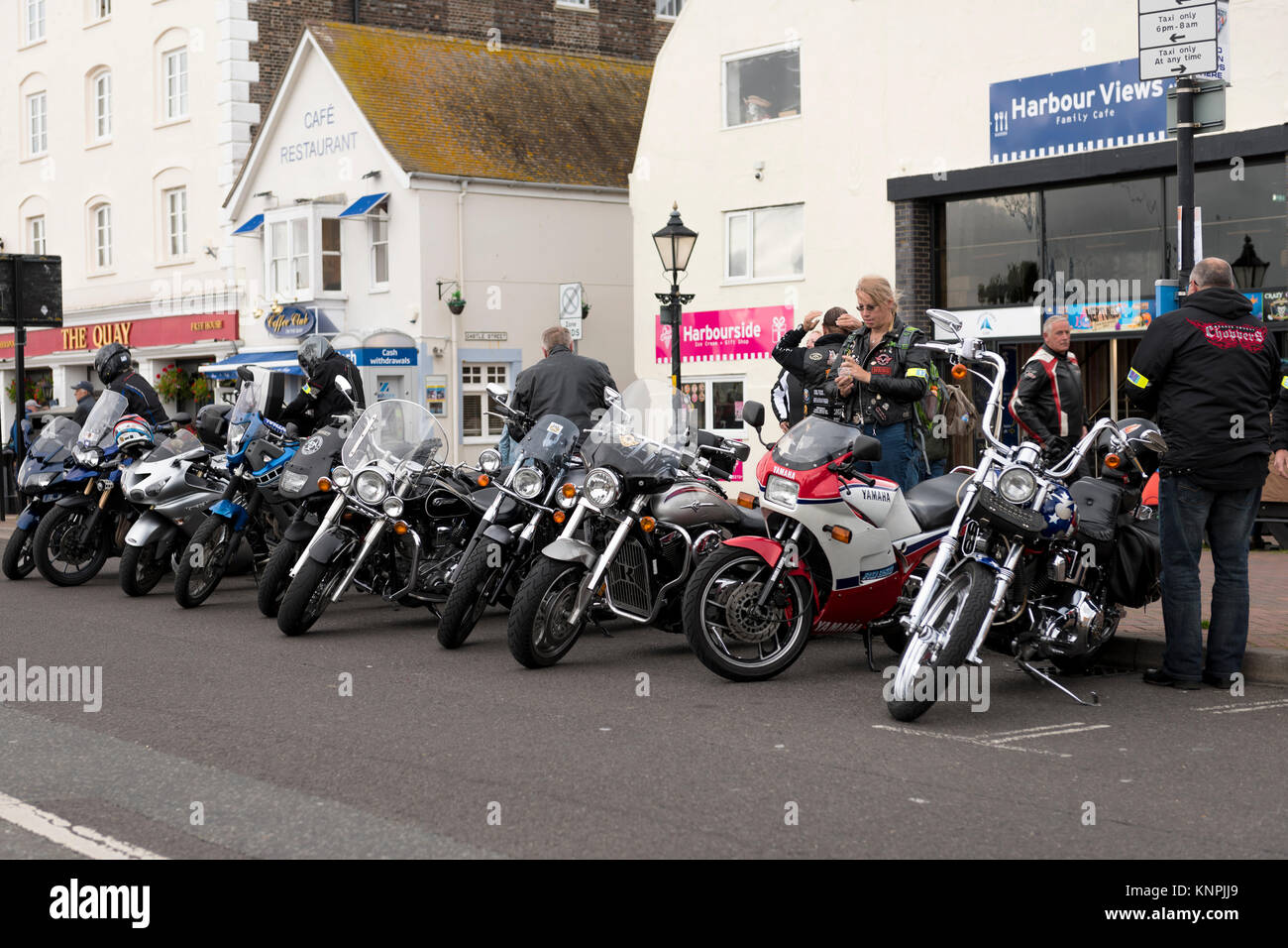 Town quay parking hi-res stock photography and images - Alamy