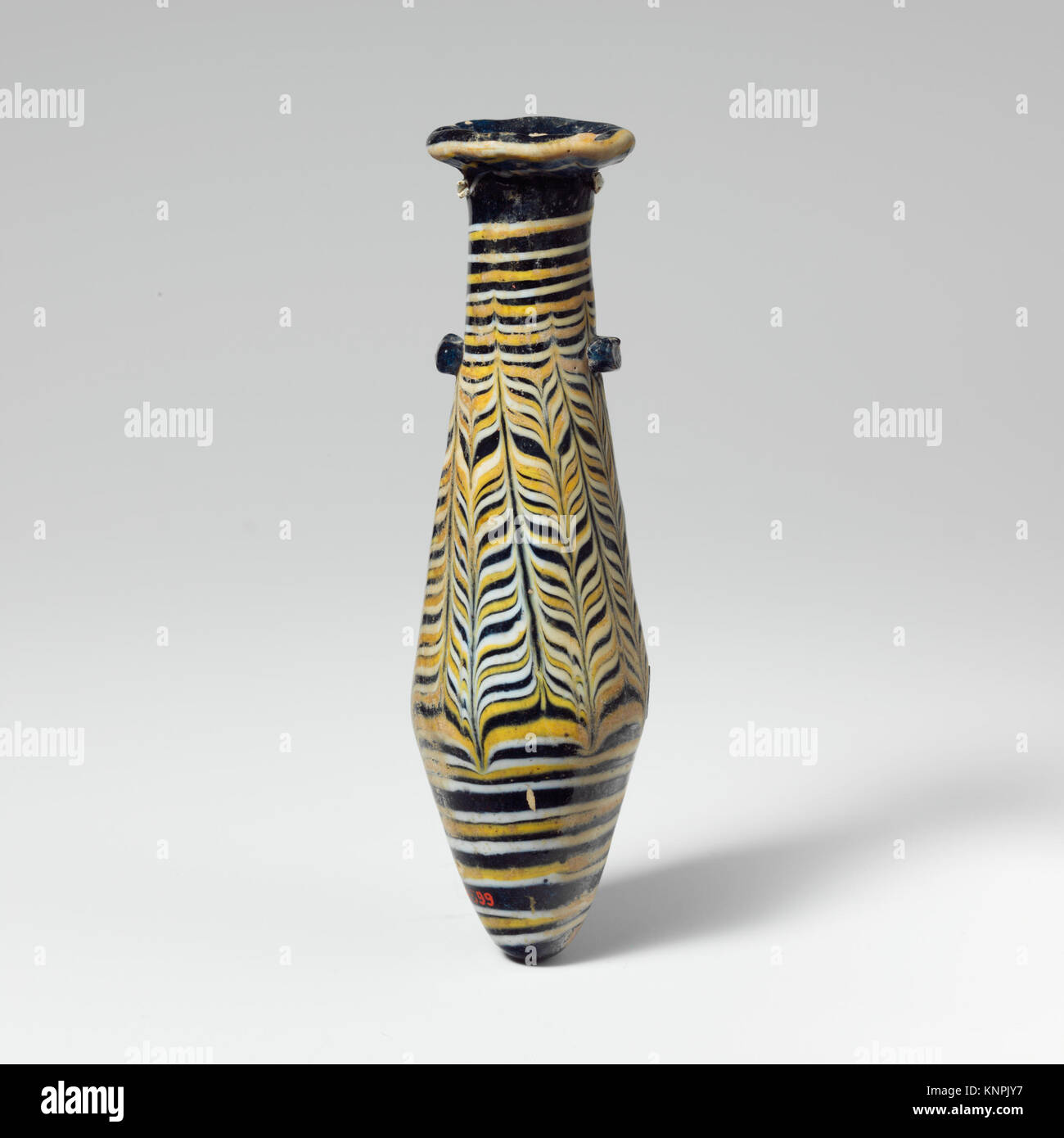 Glass alabastron (perfume bottle) MET DP151259 249833 Stock Photo - Alamy
