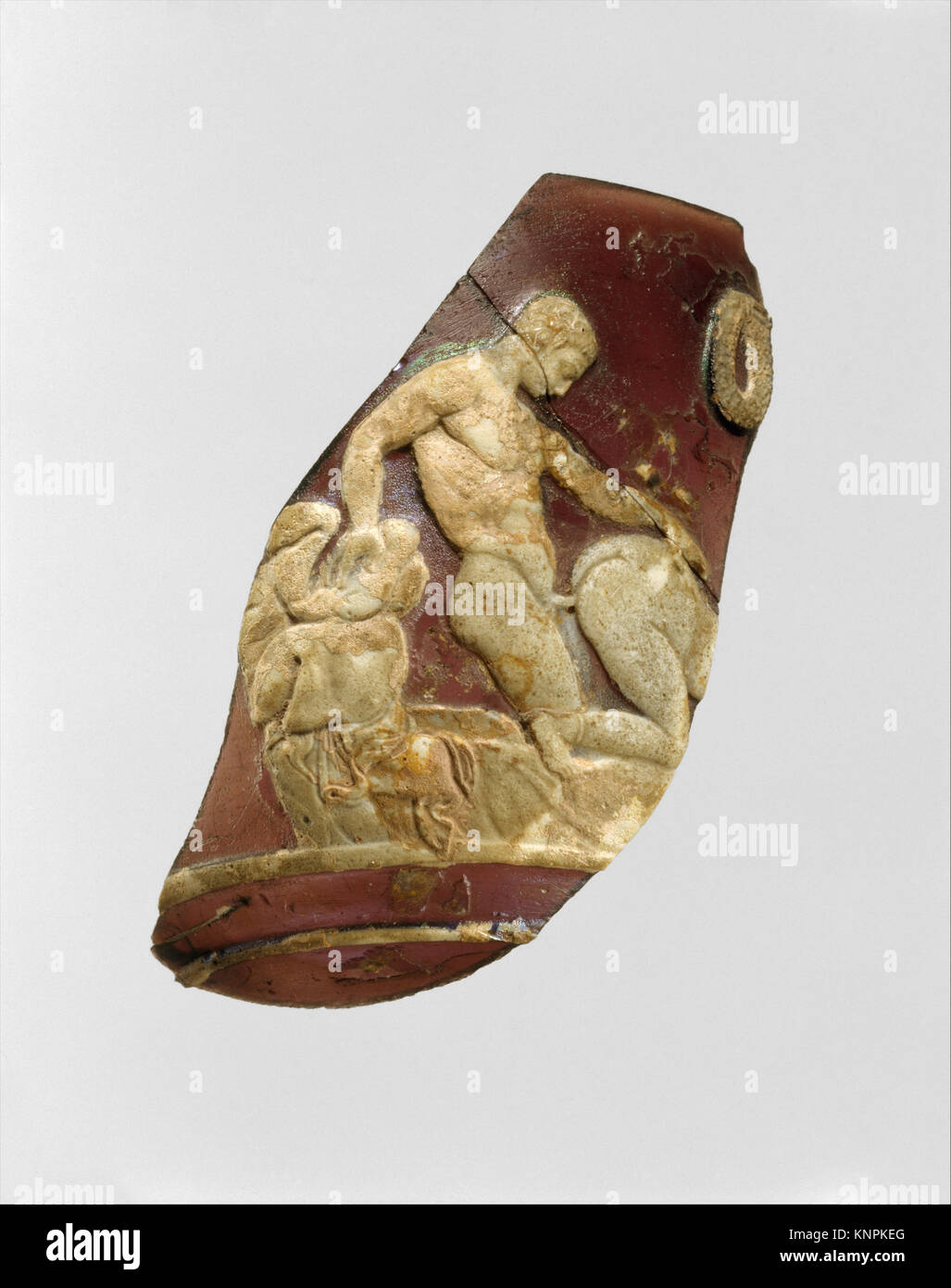 Glass cameo cup fragment hi-res stock photography and images - Alamy