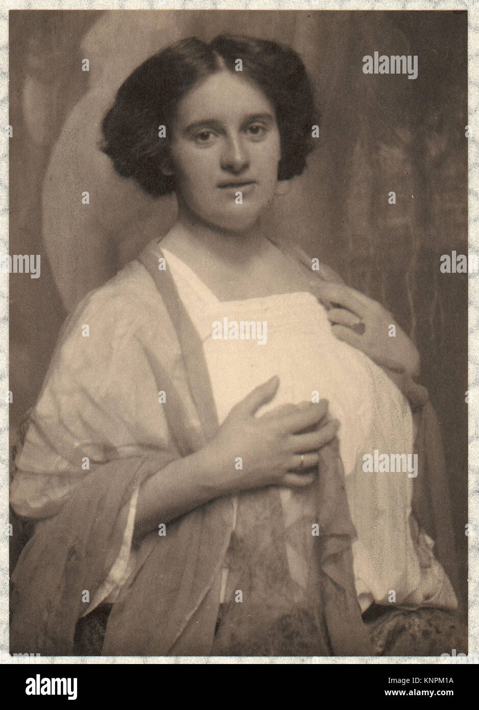 This portrait of Frau Clara G., held in the MET collection, captures ...