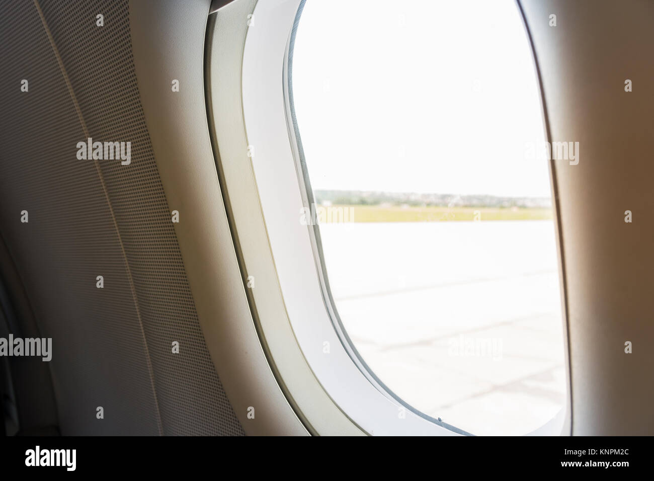Airplane Window Closeup Interior Aircraft Wall Stock Photo - Alamy