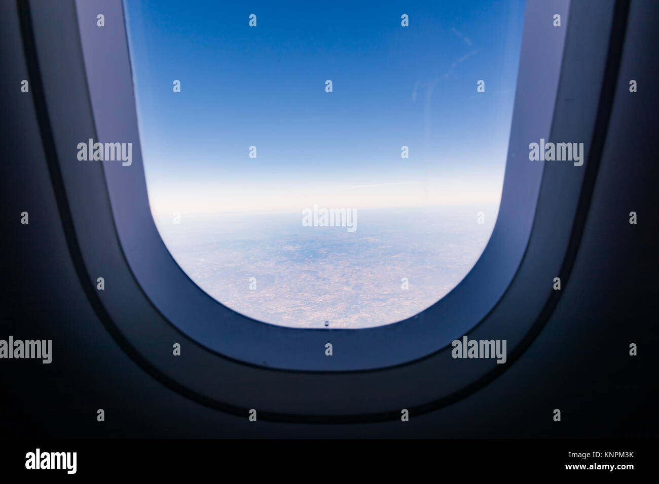Airplane Window Closeup Interior Aircraft Wall Stock Photo - Alamy