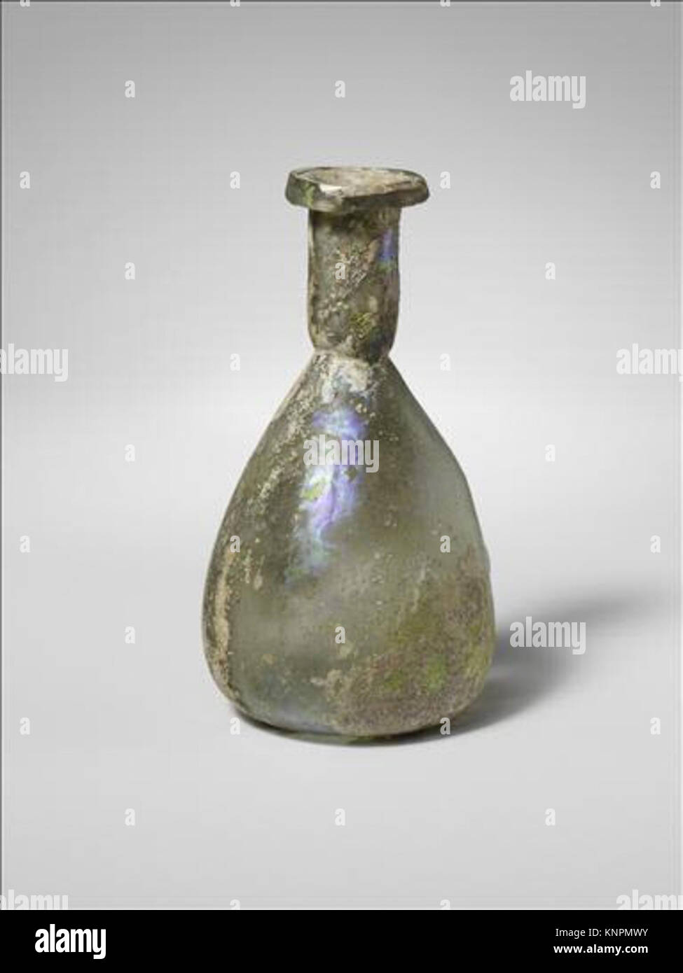Ancient Roman glass perfume bottle, showcasing craftsmanship and design ...