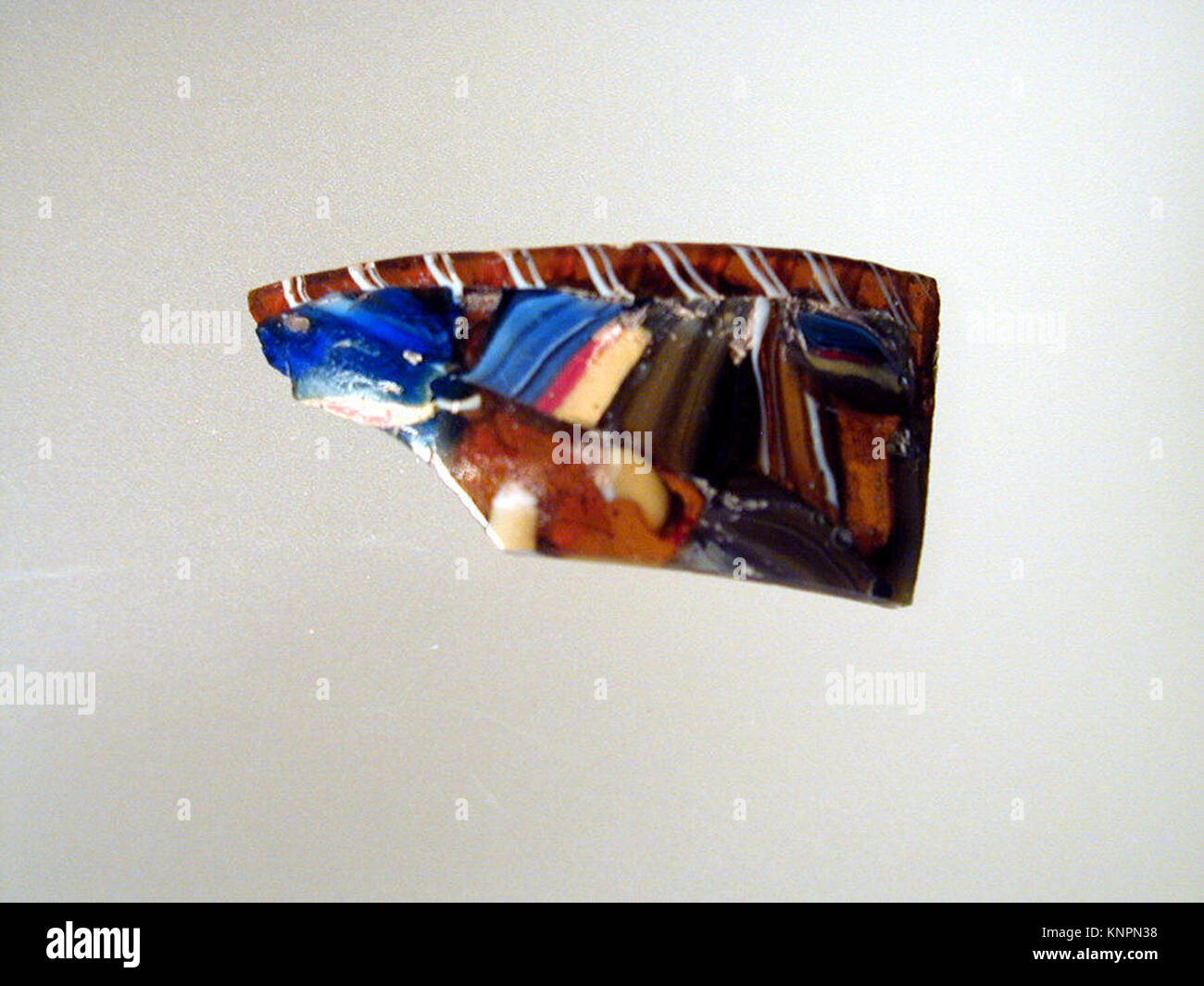 This glass short-strip mosaic bowl fragment MET sf9111829 257265 is an ...