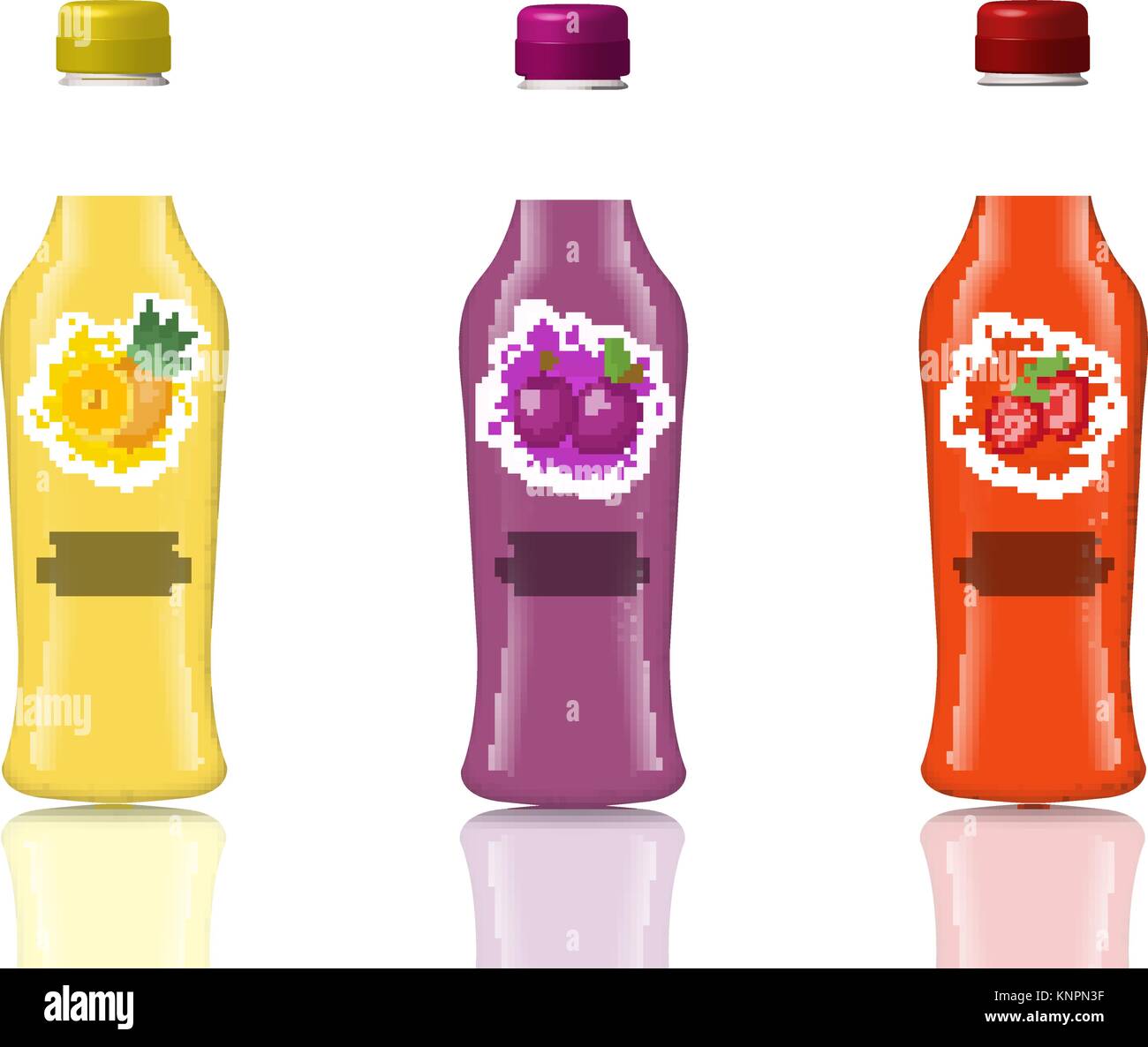 Set beer bottles on Stock Vector Images - Alamy