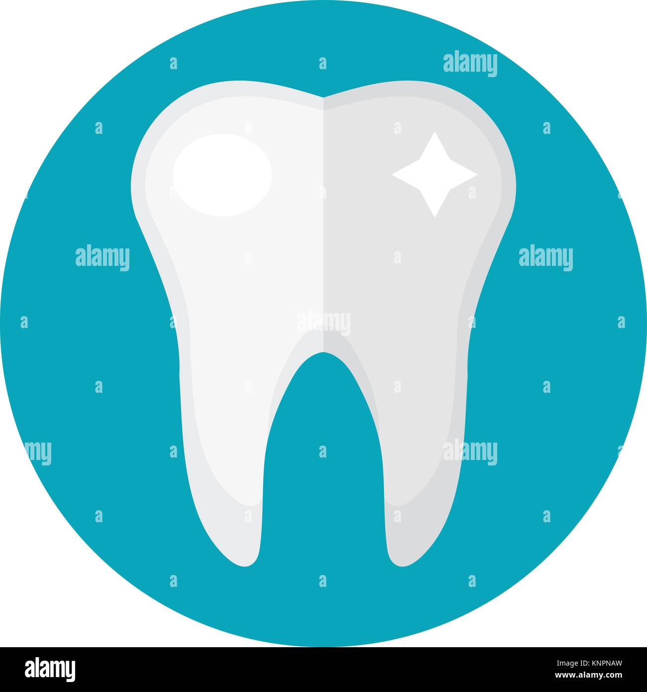 Teeth icon cartoon illustration teeth hi-res stock photography and ...