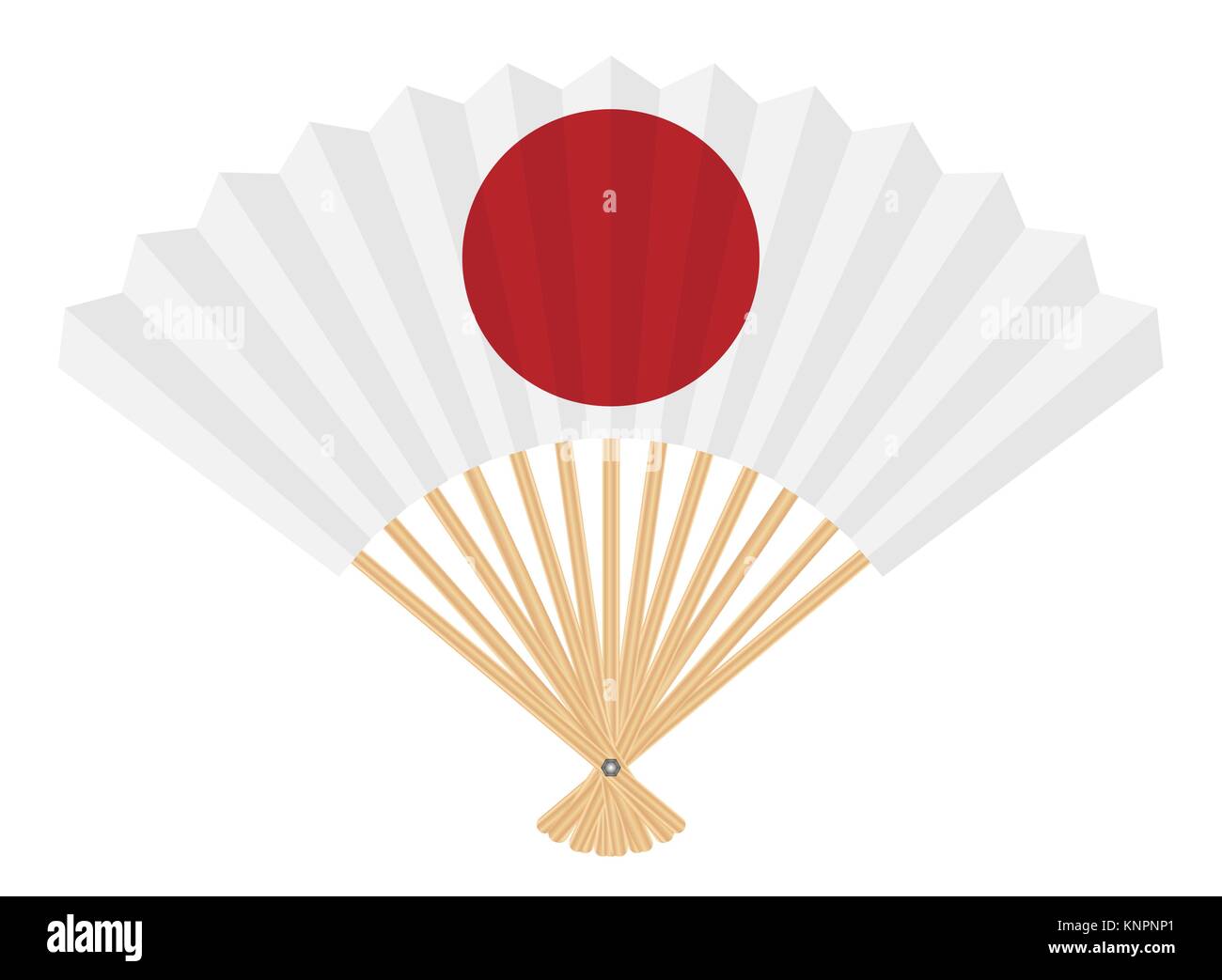 Hand japanese flag Cut Out Stock Images & Pictures - Alamy
