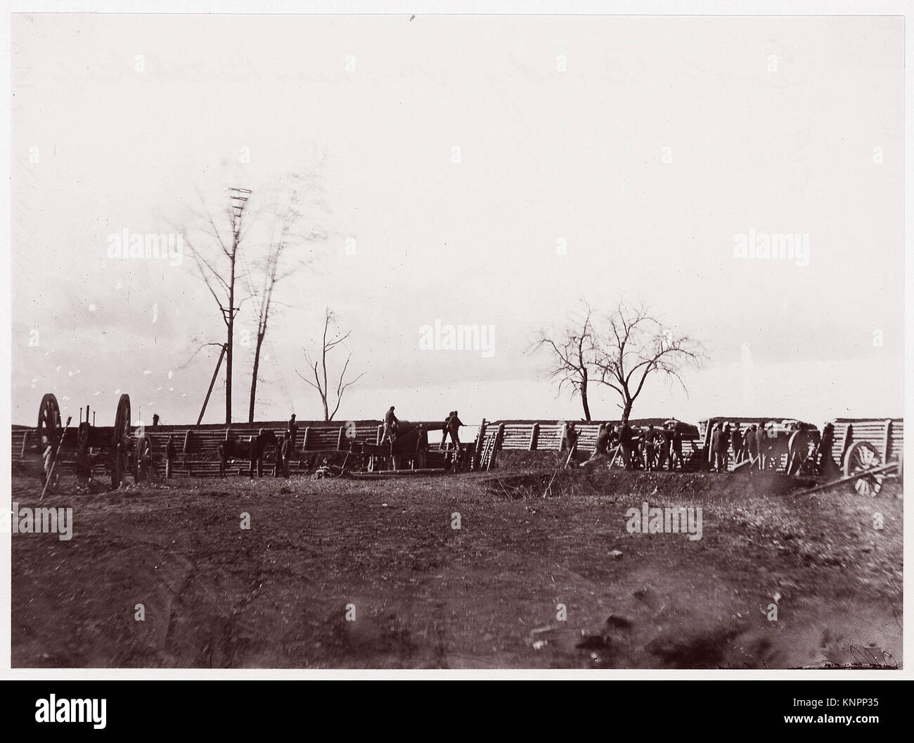 Fort Brady, Virginia, near Dutch Gap MET DP70517 267920 Stock Photo - Alamy