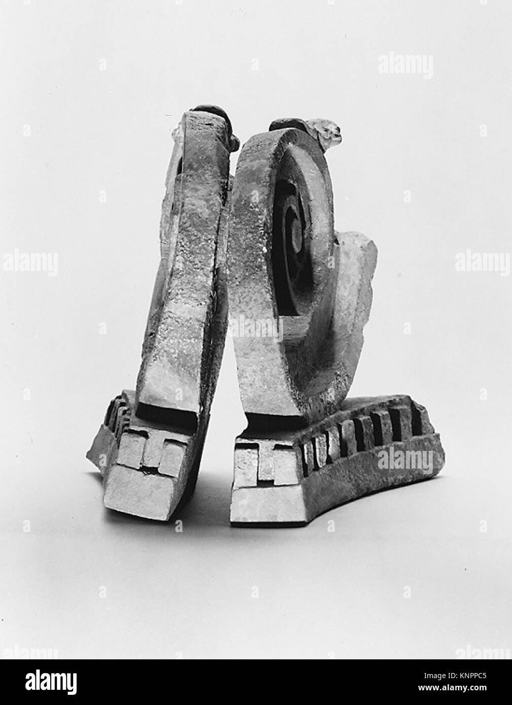 A capital fragment from a funerary shrine (naiskos) in the MET ...