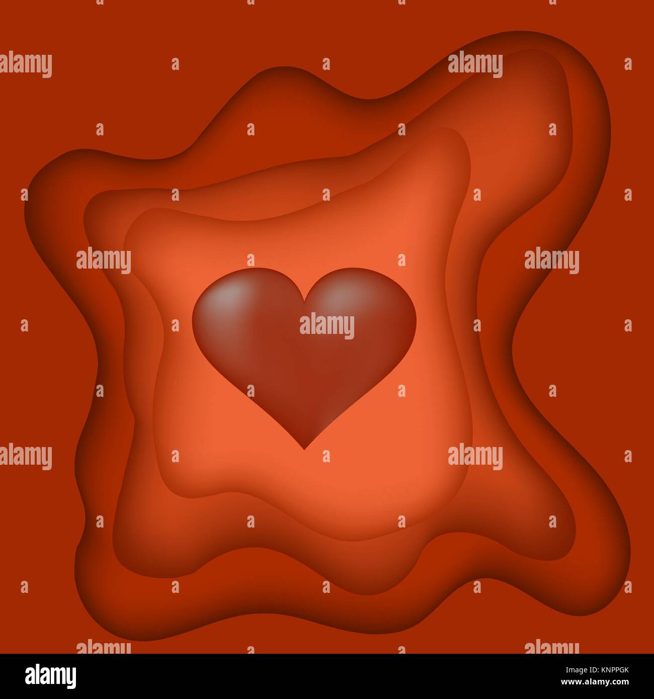 Heart Cutting Blurred Pattern Stock Vector Image & Art - Alamy