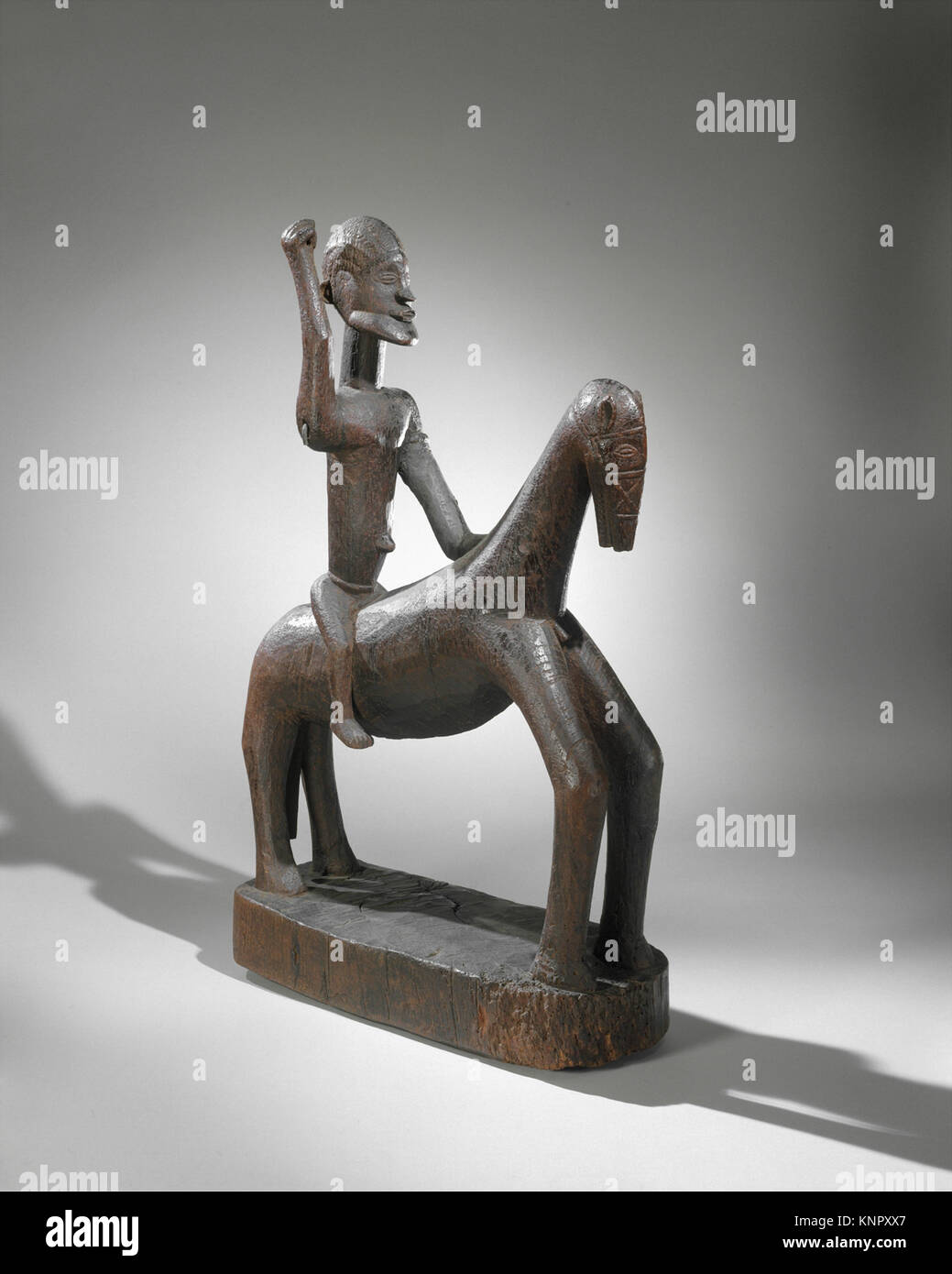 Figure- Equestrian MET DT9874 312289 Stock Photo - Alamy