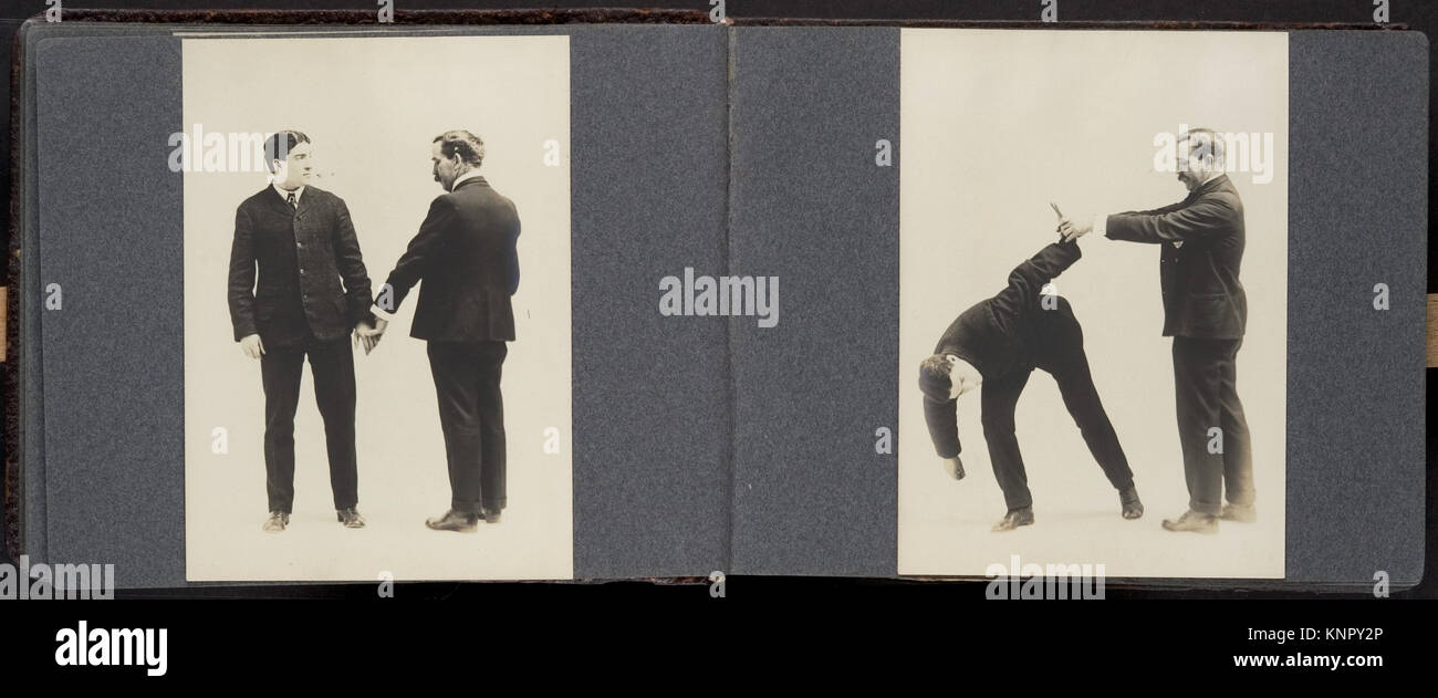 -Album of 67 Photographic Studies of Self-Defense Maneuvers- MET ...