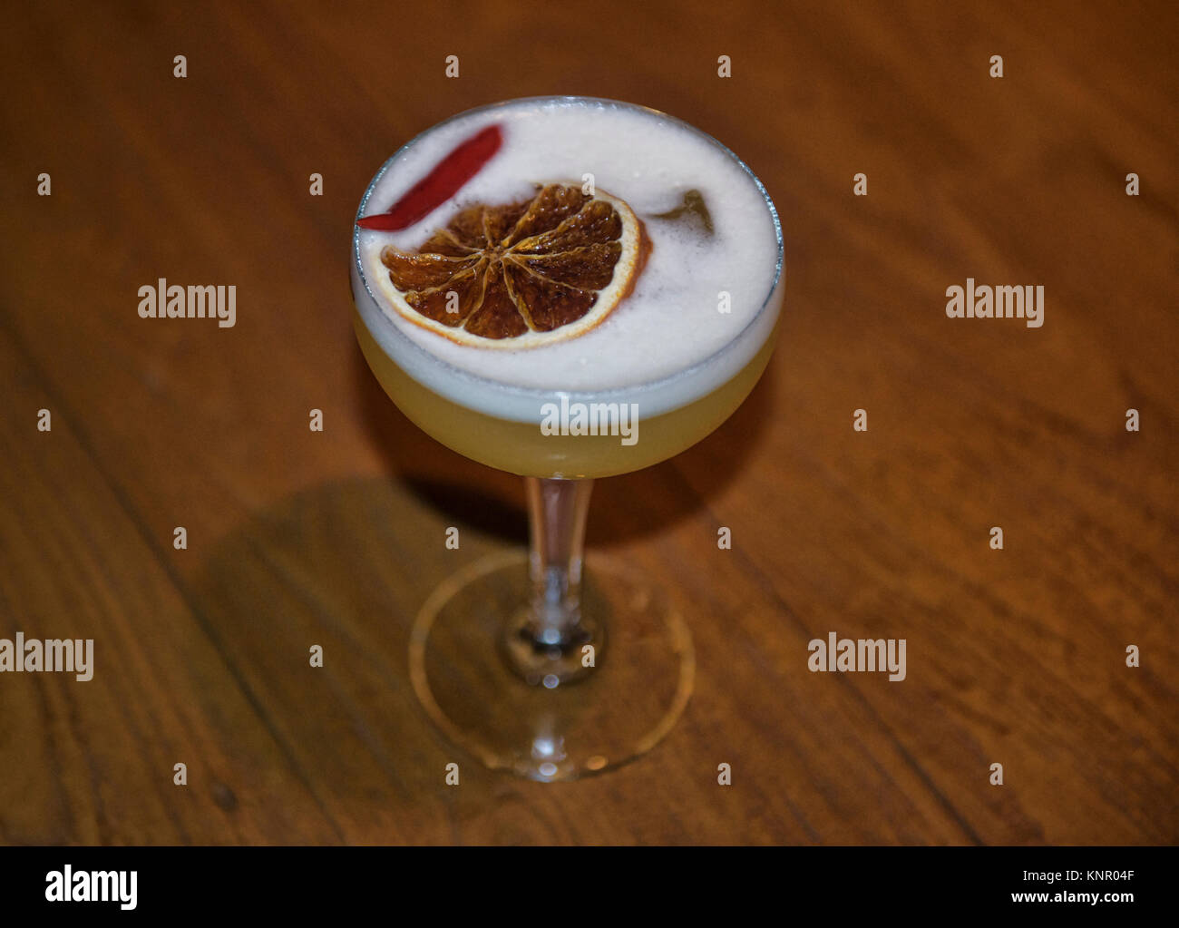 Spicy cocktail at a bar in Bangkok, Thailand Stock Photo - Alamy
