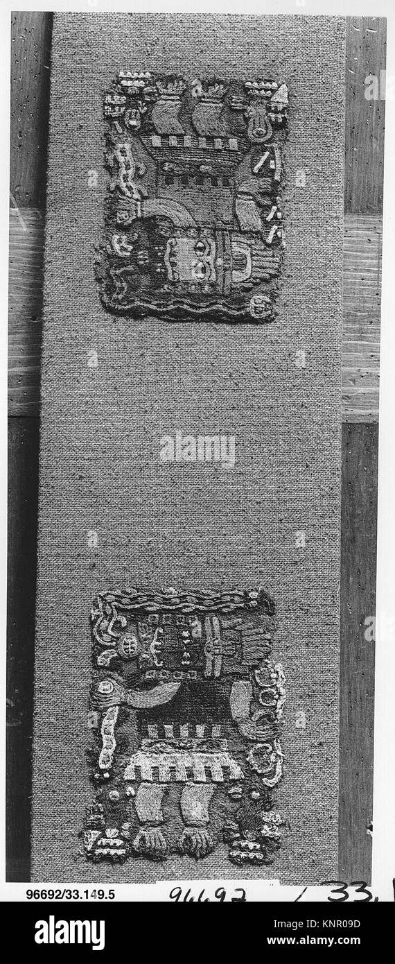 This Paracas textile fragment from the 3rd–2nd century BCE is woven ...