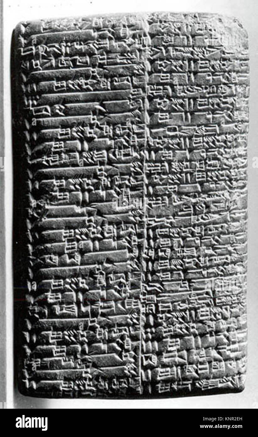 Cuneiform tablet- account of expenditures, record of deliveries of ...