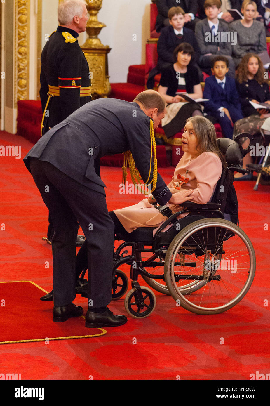Rosemary Johnson from London is made an MBE (Member of the Order of the ...