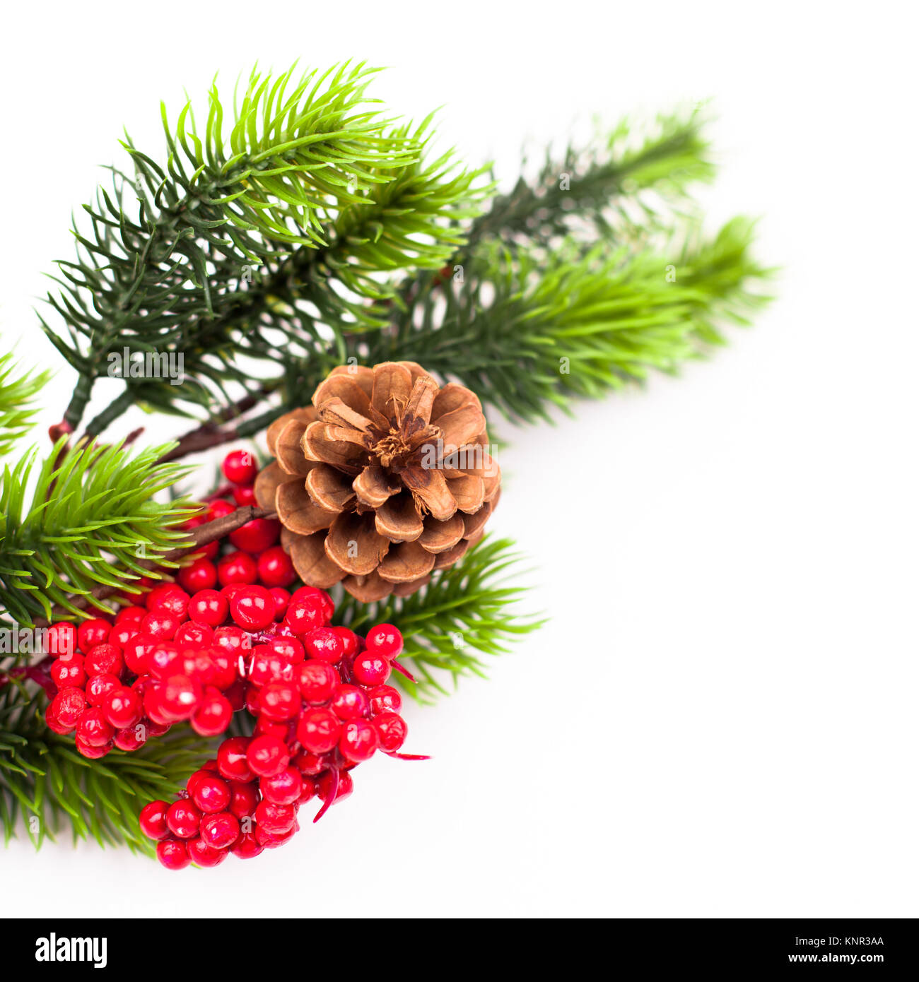 Christmas tree branches border vector hi-res stock photography and ...