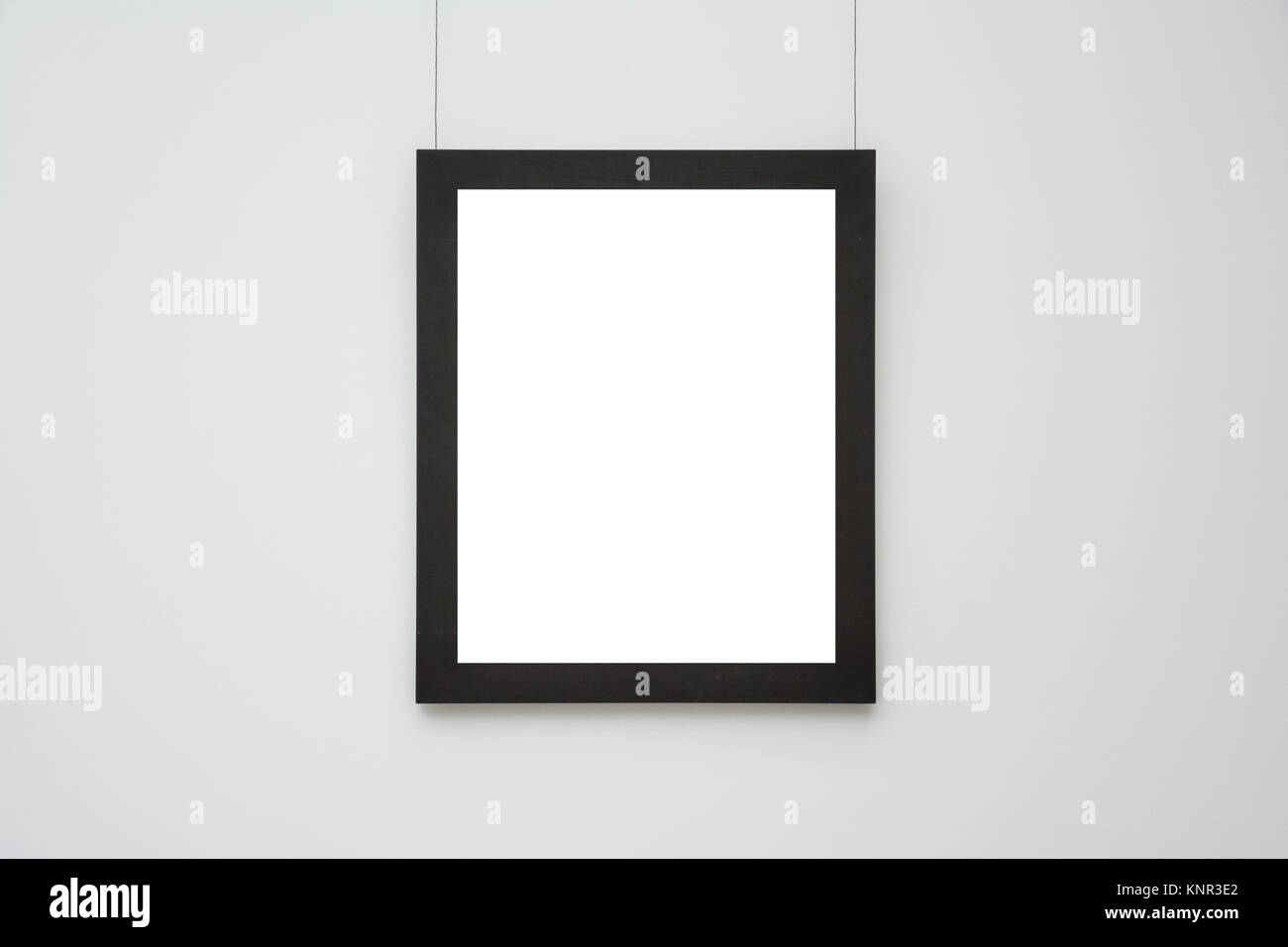 Art Museum Frame Wall Ornate Minimal Design White Isolated Clipping ...
