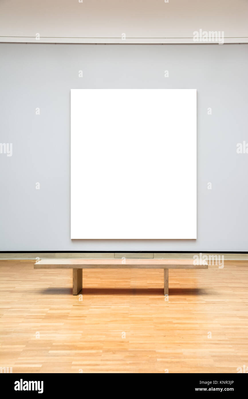 Art Museum Frame Wall Ornate Minimal Design White Isolated Clipping ...