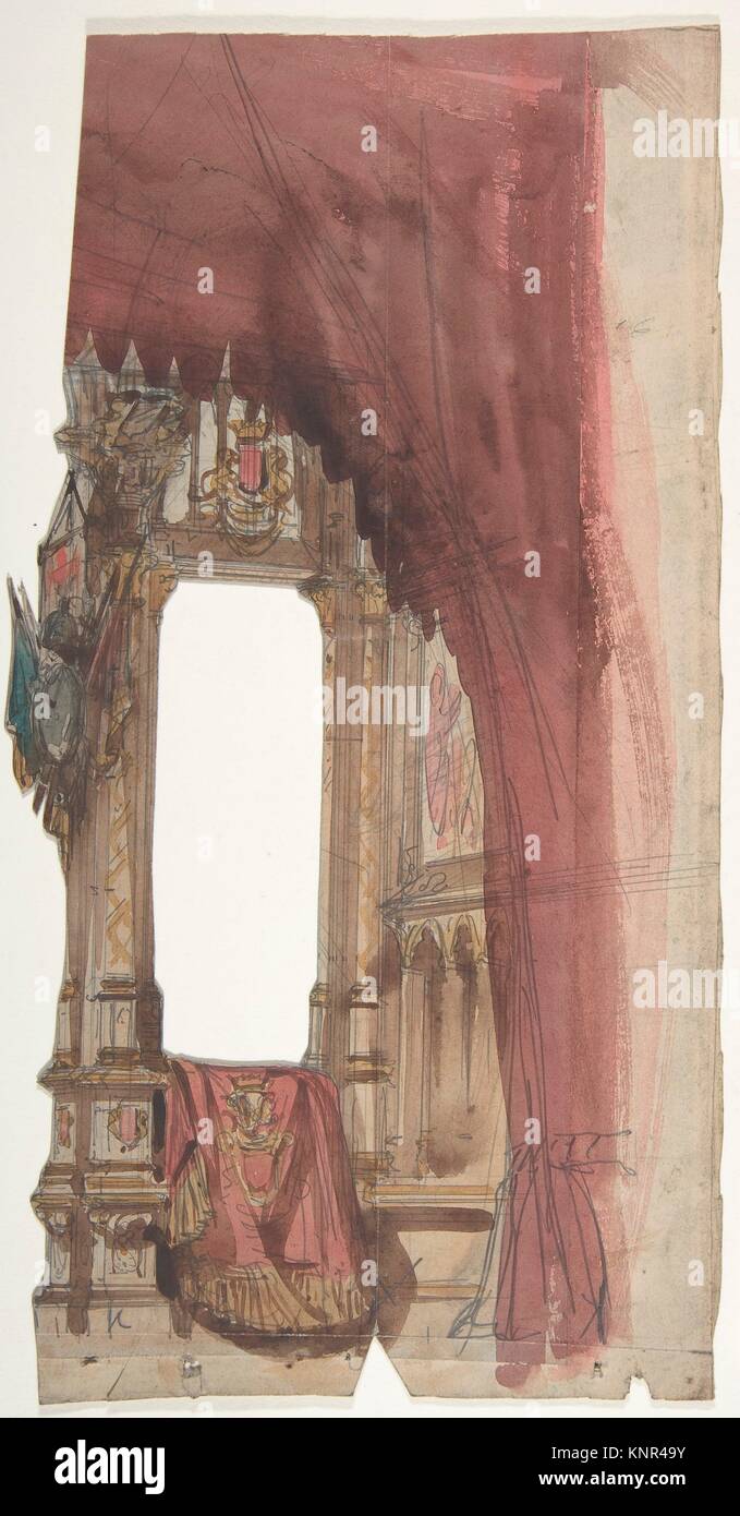 Red stage design hi-res stock photography and images - Alamy