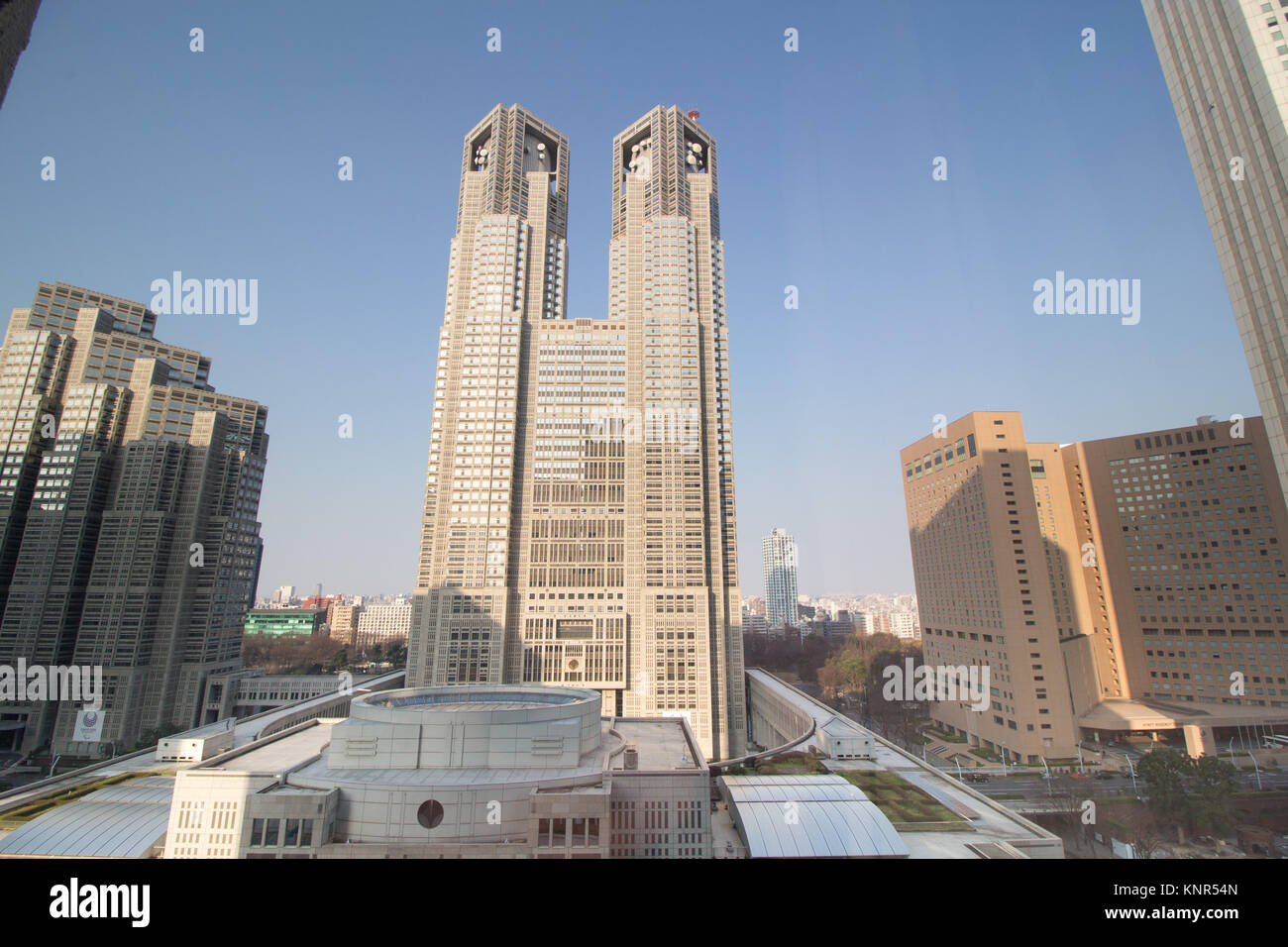 Tokyo Metropolitan Government Building Stock Photos & Tokyo ...
