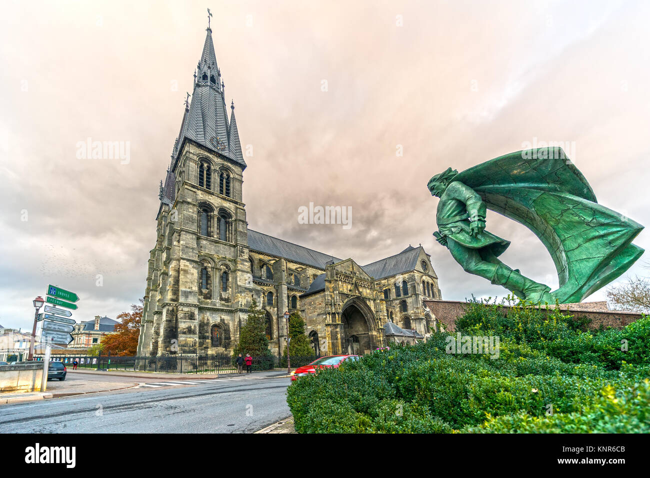 Chalons en Champagne Cathedral, France Stock Photo - Alamy