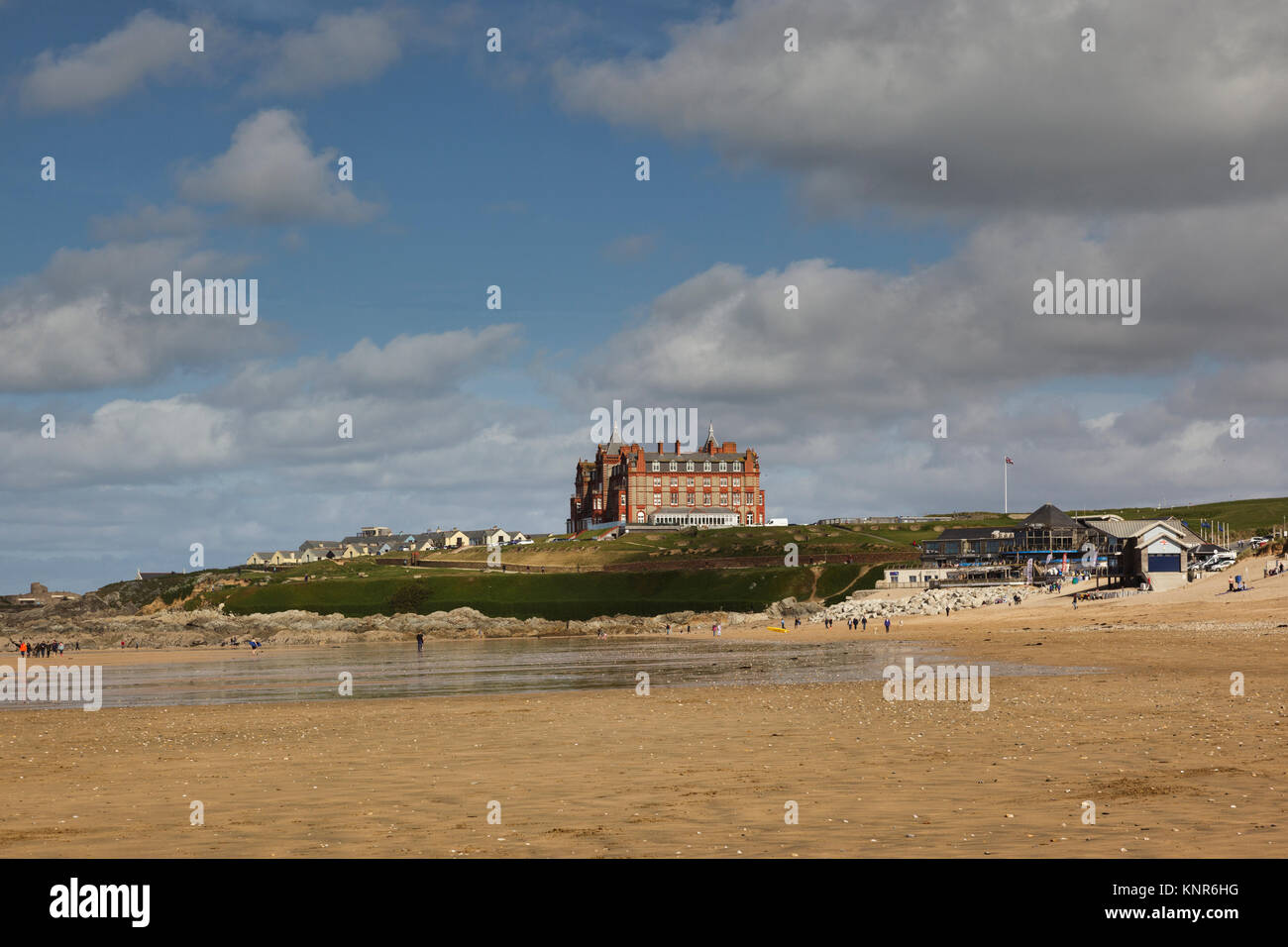 Fistral shops and cafes hi-res stock photography and images - Alamy