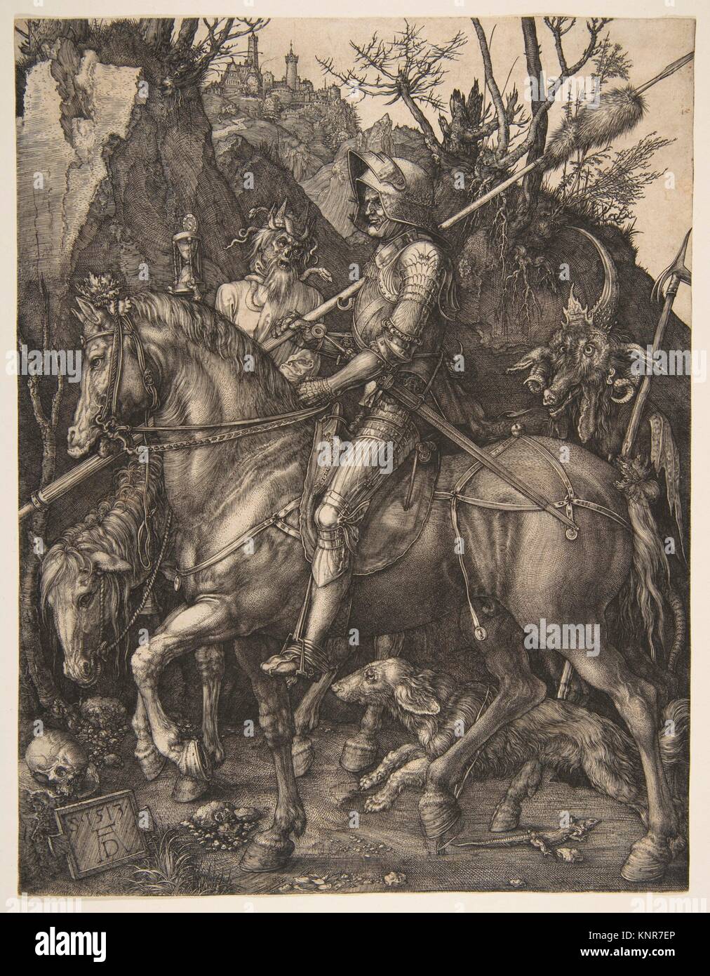Albrecht dürer knight death devil hi-res stock photography and images ...