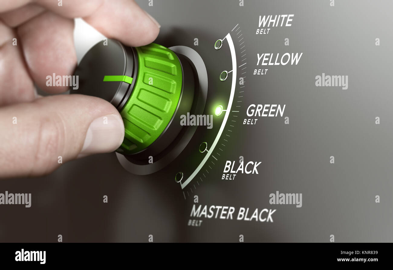 Black belt certification hi-res stock photography and images - Alamy