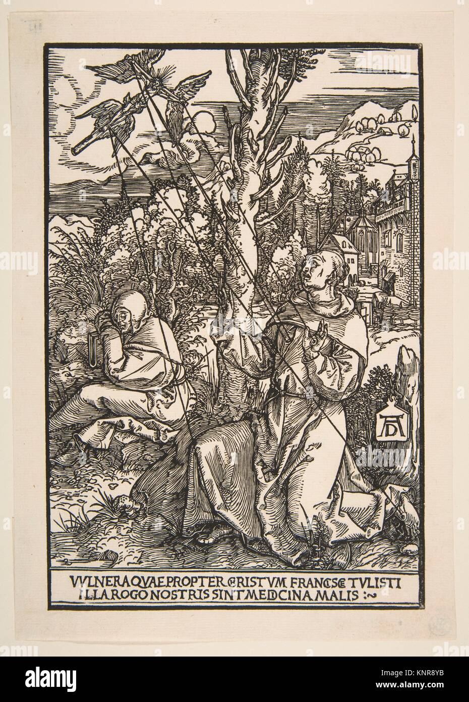 Saint Francis Receiving the Stigmata. Artist: Albrecht Dürer (German ...