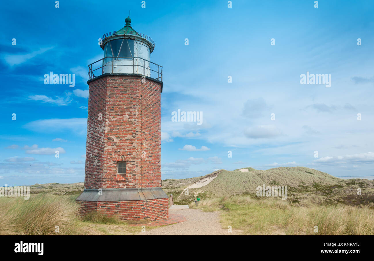 A lighthouse on the island of Sylt, Germany Stock Photo - Alamy