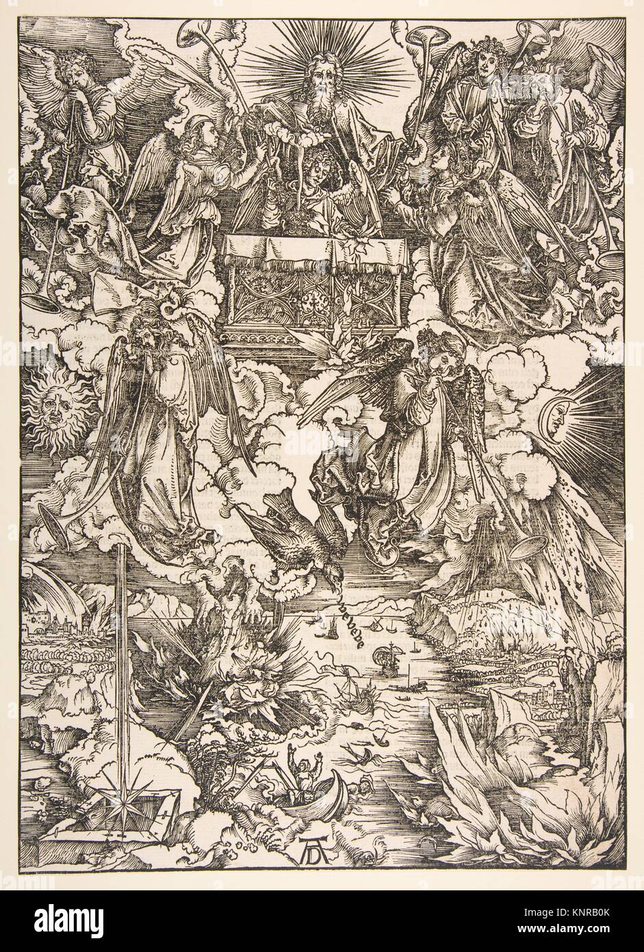 The seven trumpet angels hi-res stock photography and images - Alamy