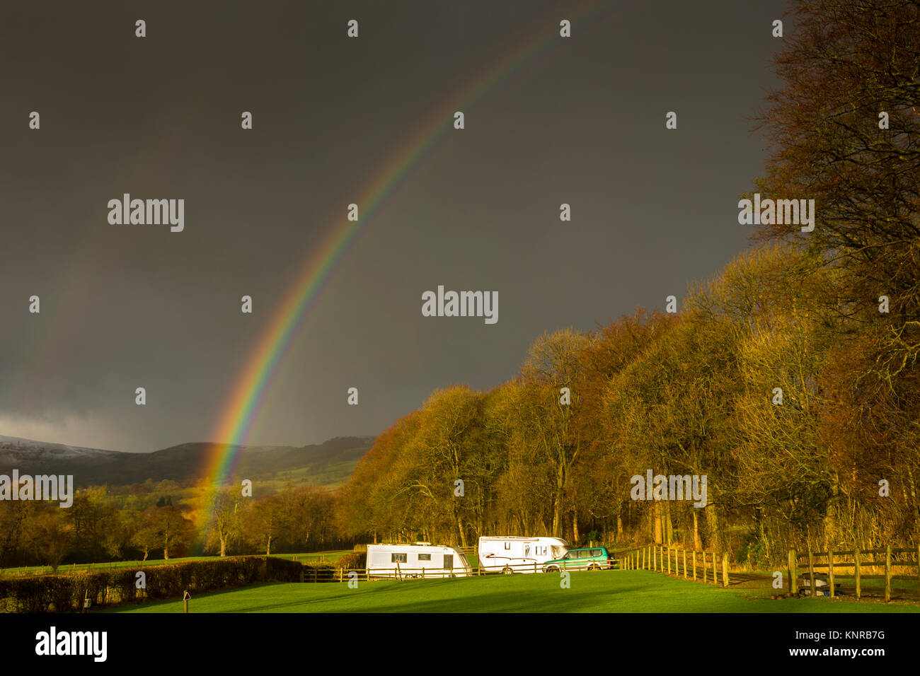 Caravan park caravan hi-res stock photography and images - Alamy