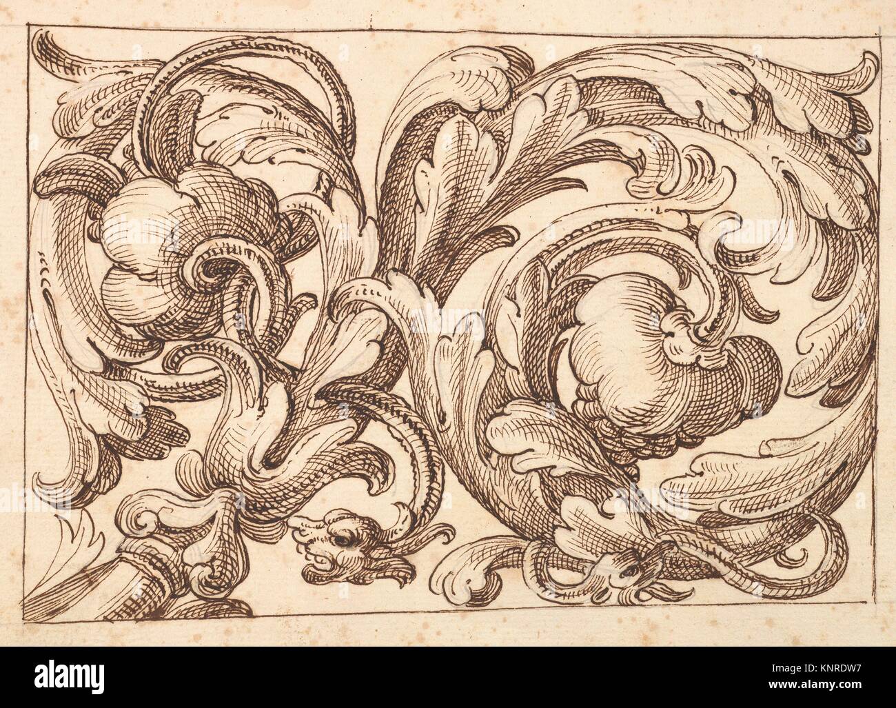 Grotesque ornament design hi-res stock photography and images - Alamy