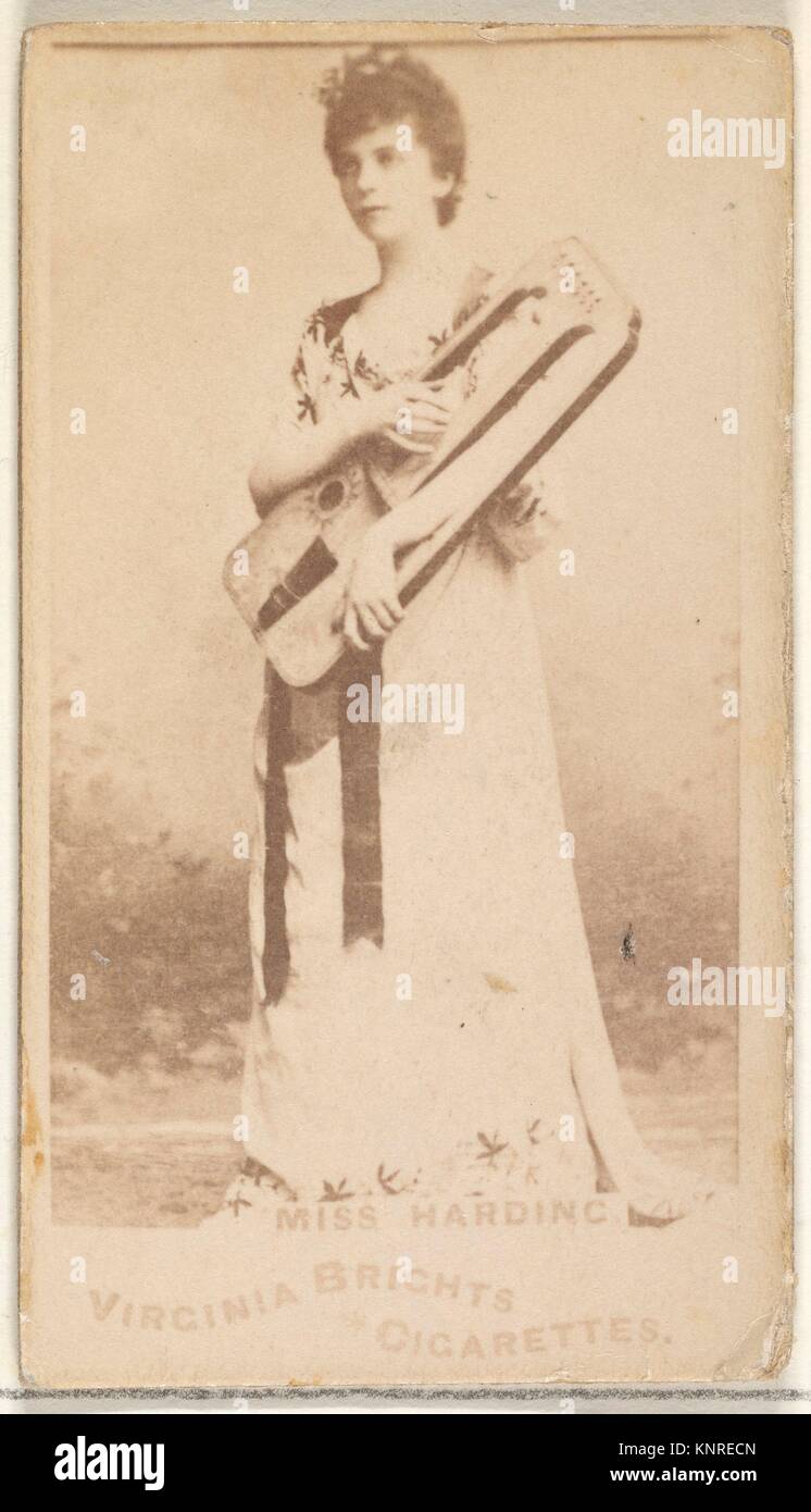 Miss Harding, from the Actors and Actresses series (N45, Type 1) for ...