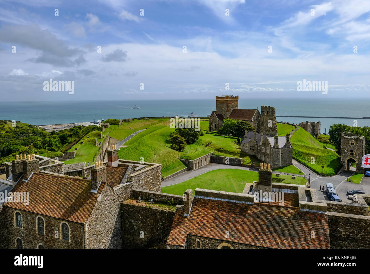 Dover aerial view hi-res stock photography and images - Alamy