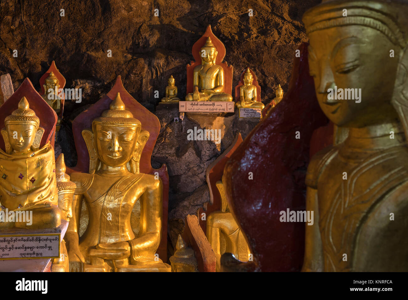 Pindaya Caves, Myanmar, Asia Stock Photo - Alamy