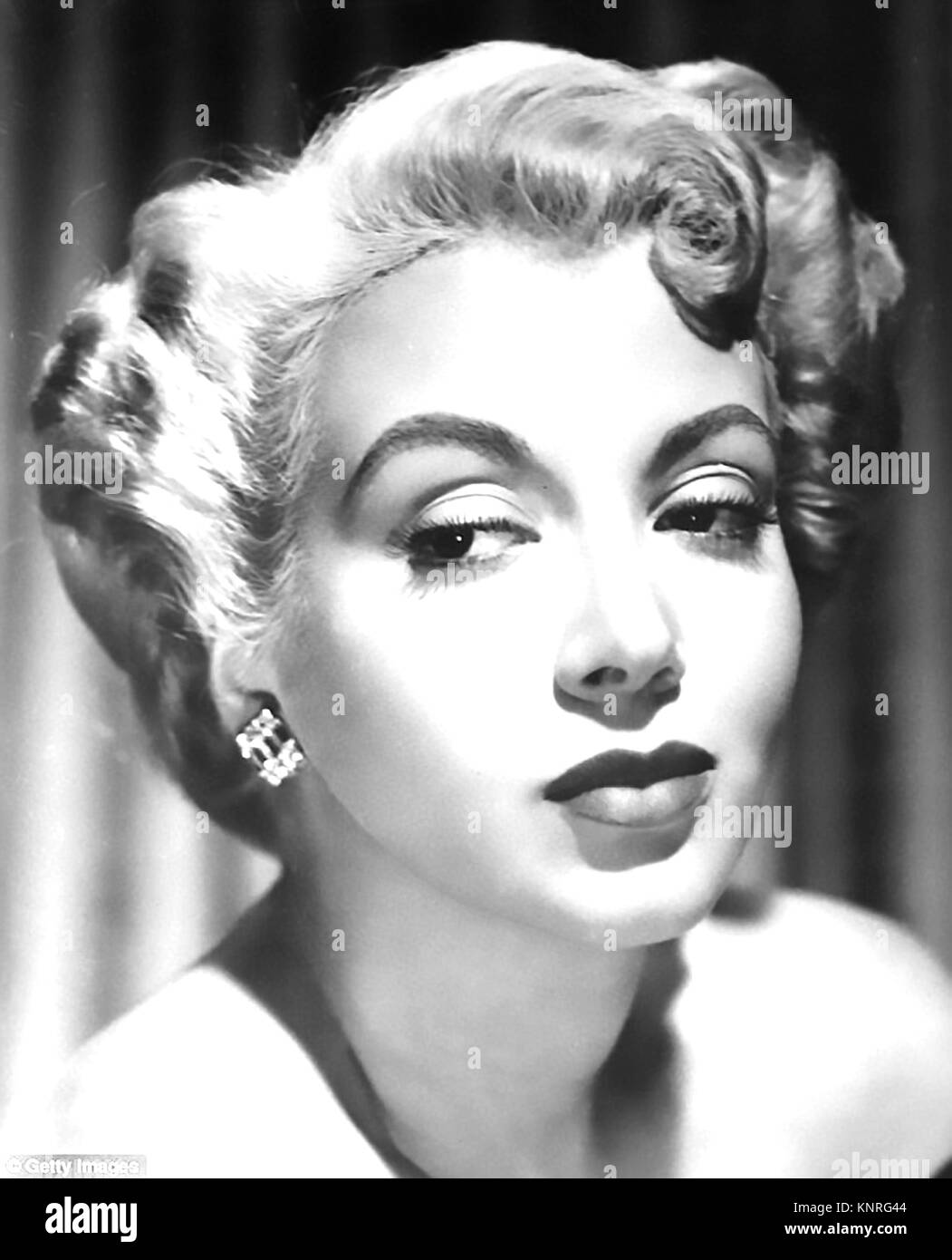 MONICA LEWIS (1922-2015) Promotional photo of American jazz singer and ...