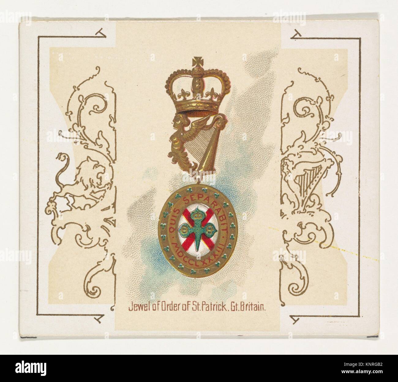 Jewel of order of saint patrick hi-res stock photography and images - Alamy