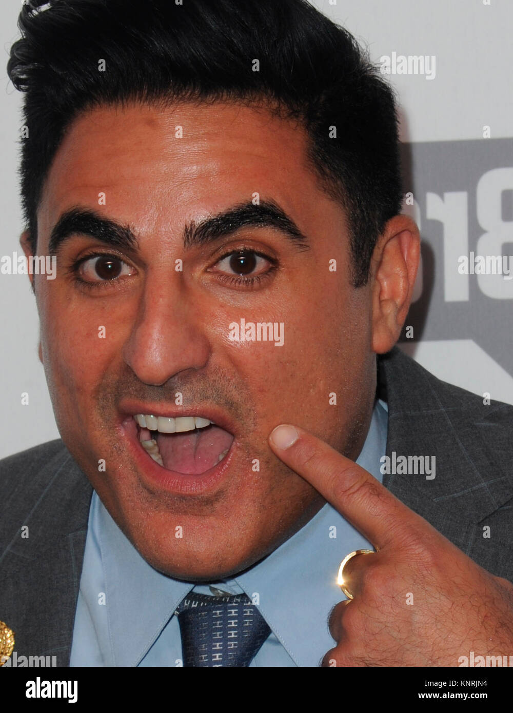 NEW YORK, NY - MAY 14: Reza Farahan attends the 2015 NBCUniversal Cable ...